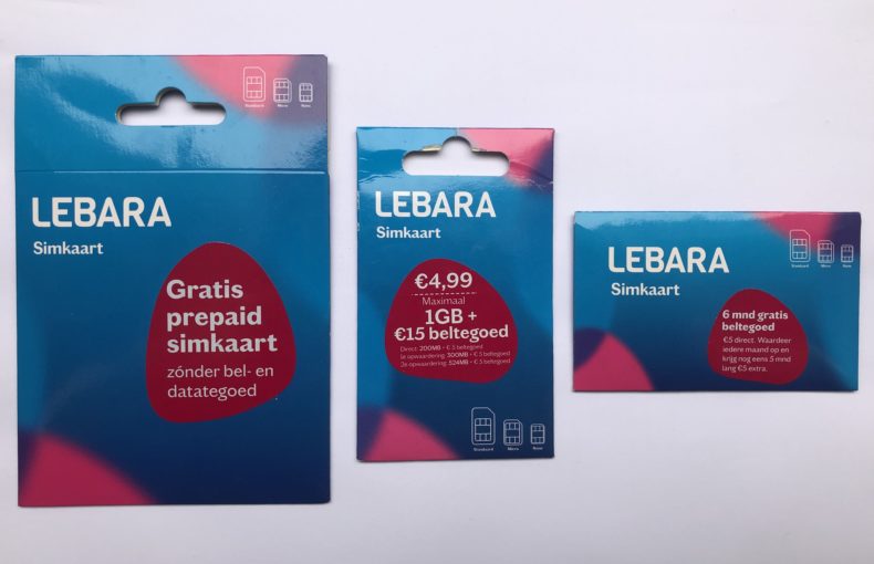 Lebara prepaid simkaart - 06express.nl